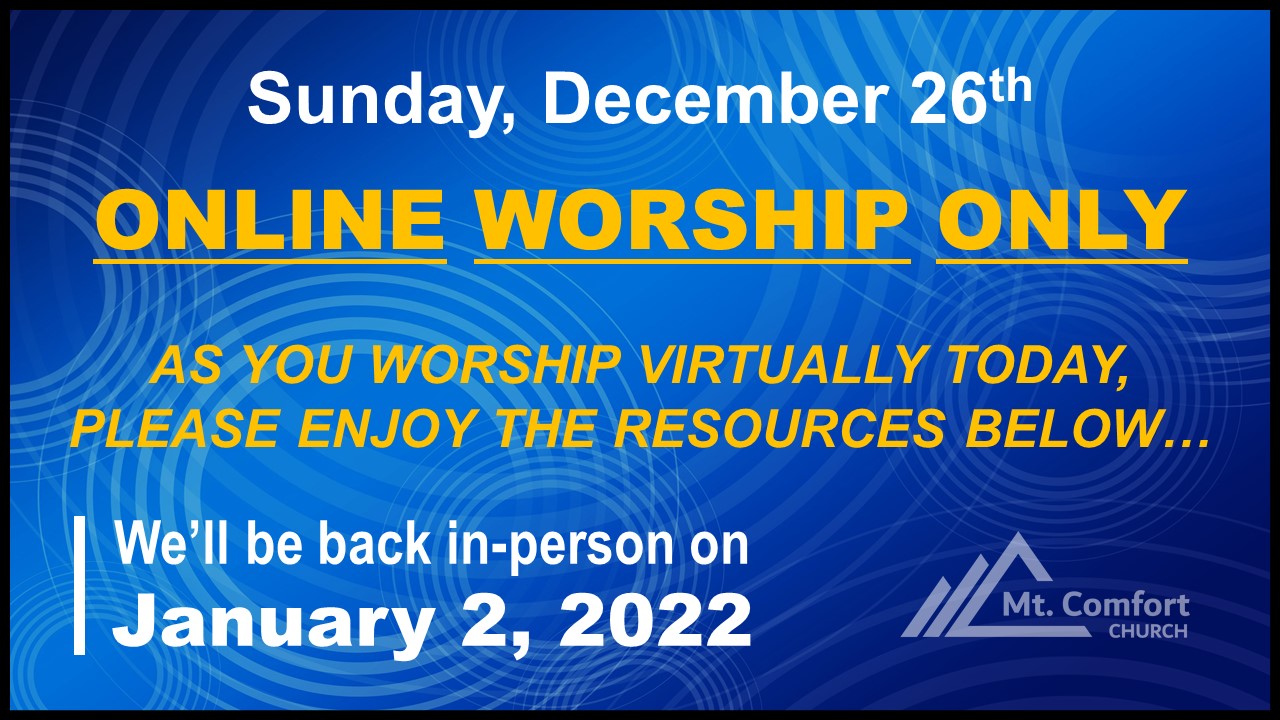 Virtual Worship Service
